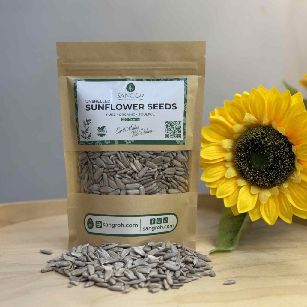 100% Organic Sunflower Seeds Without Shell - Sangroh